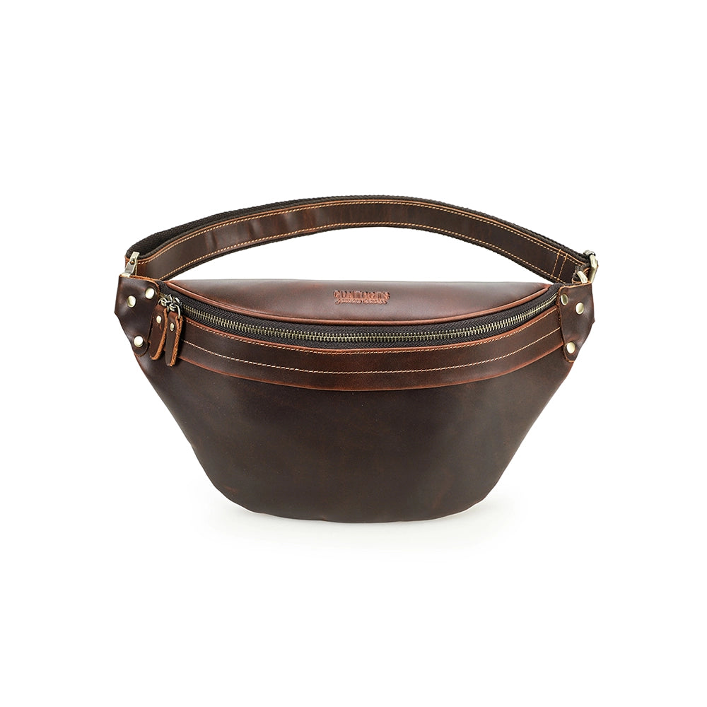 Men's Leather Fanny Pack Crossbody Waist Bag – Luke Case