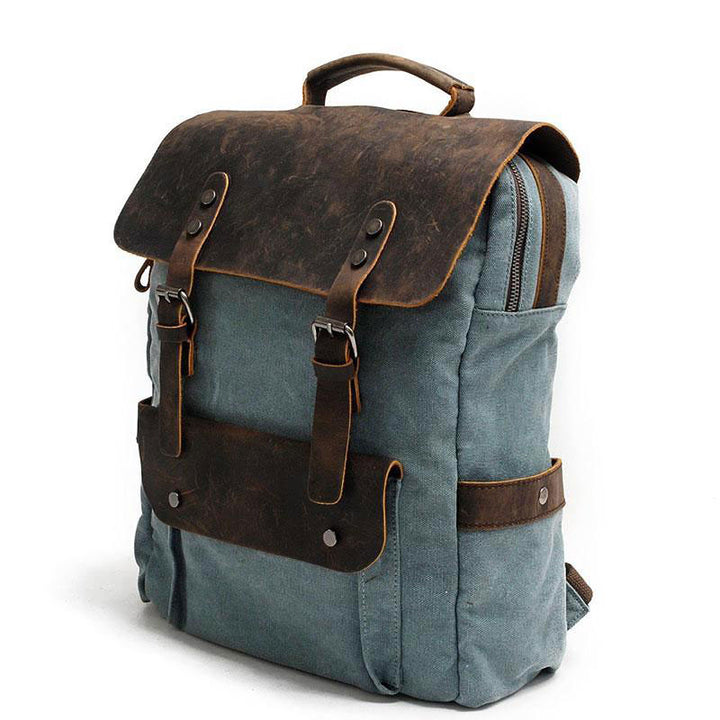 Best Waxed Canvas Backpack Canvas Rucksack for Men and Women – Luke Case
